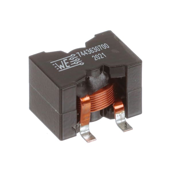 Wurth Elektronik - 7443630700 - WE-HCF Series, Shielded Wire-wound SMD Inductor with Ferrite ...