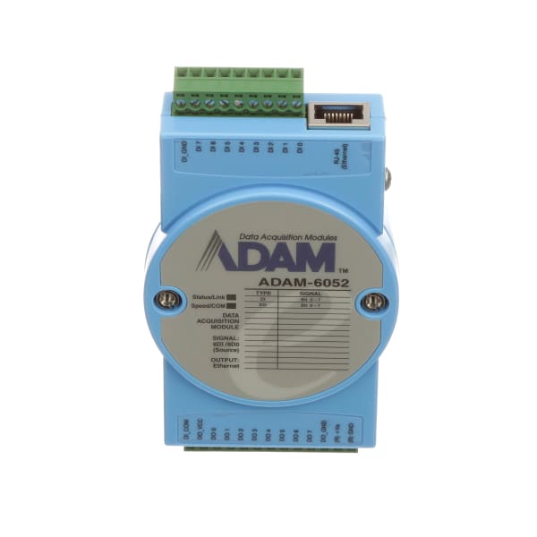 Advantech - ADAM-6052-D - Remote I/O Module, 16 Digital Iso Input/Output, Source, adrxo, ADAM ...