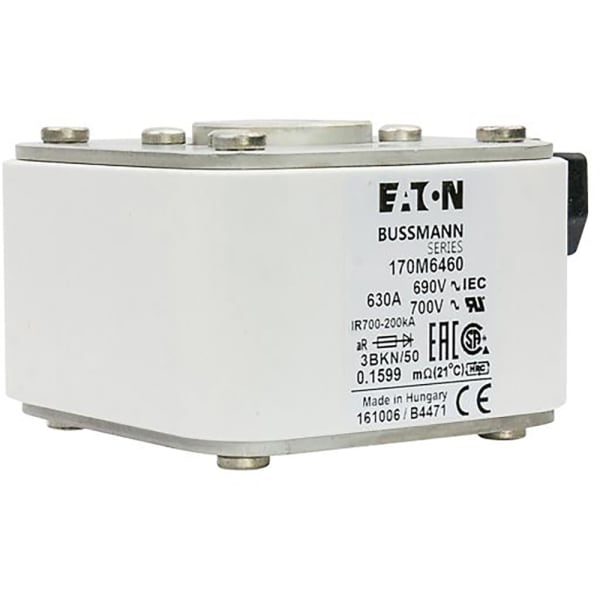 Bussmann by Eaton - 170M6460 - FUSE 630A 690V 3BKN/50 AR UC - RS