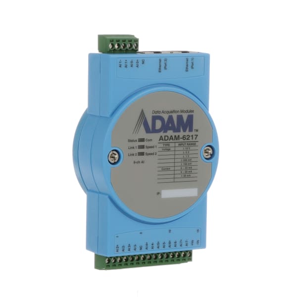Advantech Adam 6217 B Remote Io Module 8 Analog Isolated Input Modbus Tcp Adrxo Adam