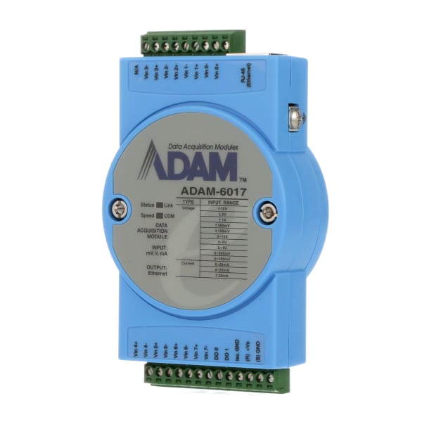 Advantech - ADAM-6017-D - Remote I/O Module, 8 Analog Input Digital Output, adrxo, ADAM-6000 ...