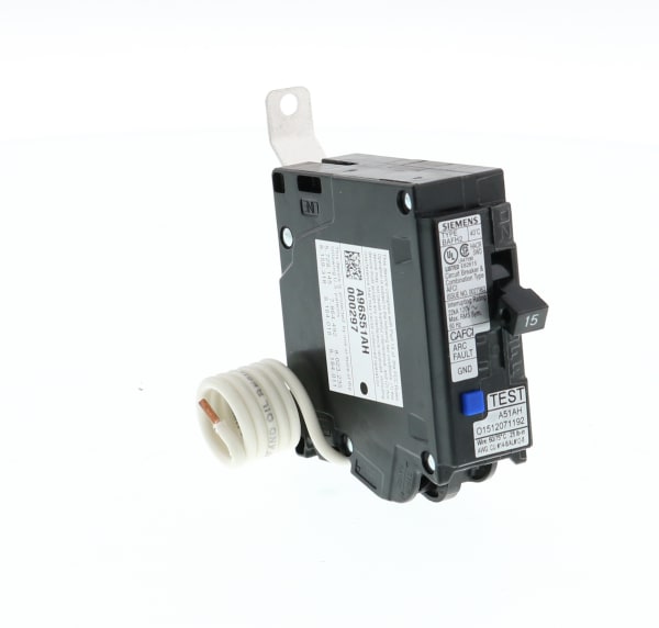 Siemens - BA115AFCH - Circuit Breaker BAFH2 AFCI 1P 120V 15A 22KA - RS