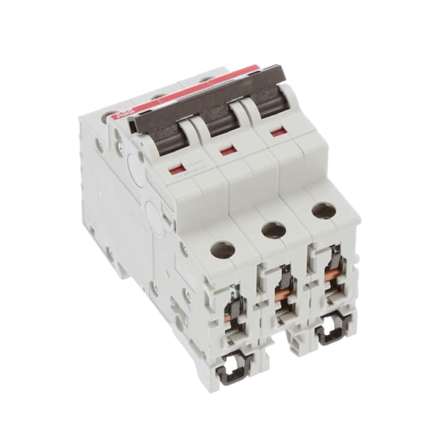 ABB - ST203M-C16 - Circuit Breaker, Miniature, DIN Rail Mount, C Curve, 3 Pole, 16A - RS