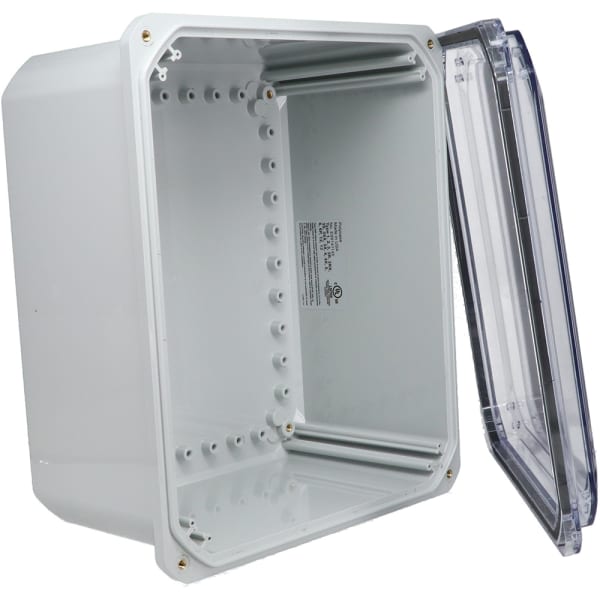 Bud Industries - DPS-28714-C - PC Enclosure,Clear,Screw Cover,IP68,NEMA ... Bud Industries - DPS-28714-C - PC Enclosure,Clear,Screw Cover,IP68,NEMA ...