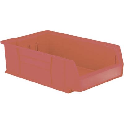 Akro-Mils - 30280 RED - Storage Bin, Polypropylene, Red, 20 in. L x 12 ...