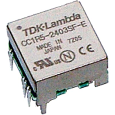 TDK-Lambda - CC1R5-0503SF-E - DC-DC Converter, Out 3.3VDC, In 5VDC, Thru-Hole, Open-Frame ...