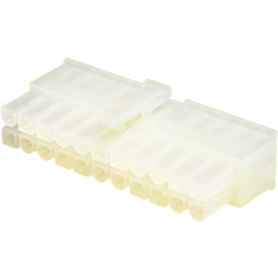 Molex Incorporated - 39-01-2220 - MINI-FIT JR. Series 4.2mm Pitch 22 Way 2 Row Female Straight ...