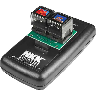 NKK Switches - IS-DEV KIT-7 - SmartSwitch Develop Kit,Two ISC15ANP4 OLED Switches, Cables and a ...
