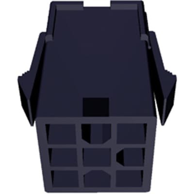 TE Connectivity - 1-172161-9 - Mini-Universal MATE-N-LOK SER 4.2mm Pitch 9Way 3 Row Female ...