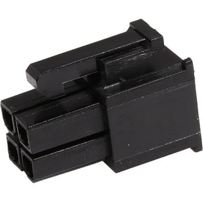 Molex Incorporated - 39-01-3045 - MINI-FIT JR. Series 4.2mm Pitch 4 Way 2 Row Female Straight ...