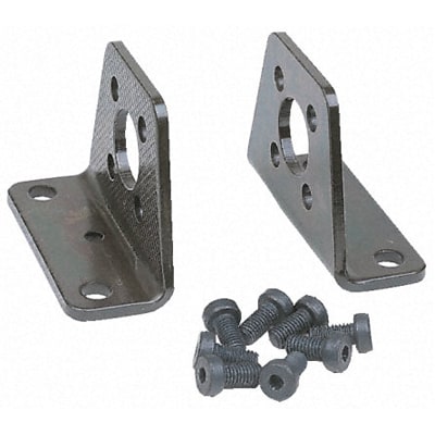 SMC Corporation - CG-L040 - Foot Mounting Bracket, Carbon Steel, CG Series - RS