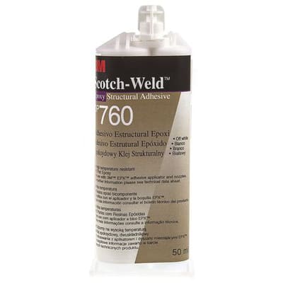 3M - DP760 - Scotch-Weld DP760,1.7 oz,White,Tube,Epoxy Adhesive,Duo-Pack,Discontinued Item - RS