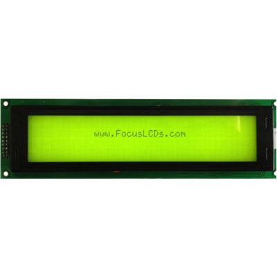 Focus Display Solutions - C404A-YTY-LW65 - Displays LCD Character Module LBC Series 40x4 STN ...
