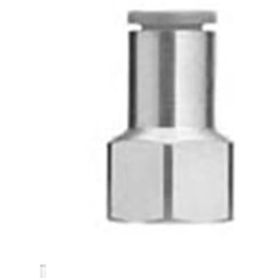 SMC Corporation - KQ2F07-34N - One-Touch Fitting, 1/4 in. Tube Size, Female, NPT Thread, KQ2 ...