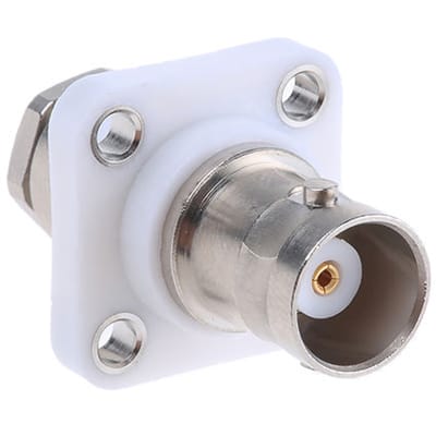 RADIALL - R141277000 - Straight 50Ohm Panel Mnt BNC Conn,jack,Clamp Term RG179,RG187,RG188,RG316 ...