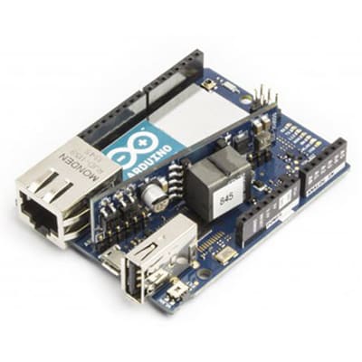 Arduino - A000003 - Yun with PoE; ATmega32u4 MCU; 16MHz; 32Kb Flash - RS