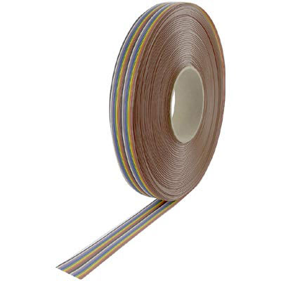 3M - 3302/20 - Cable Flat, .050", 28AWG, Stranded, Color Coded, 20 conductors,,300 ft. - RS