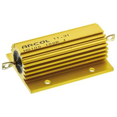 ARCOL - HS100 100R J - HS100 wirewound resistor, 100R 100W - RS