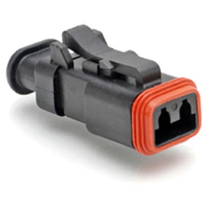 Amphenol Sine Systems - AT06-2S-SR02BLK - Plug Female Connector with .053-.120 Reduced Seal 2 ...