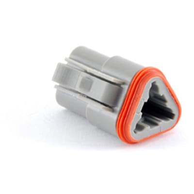 Amphenol Sine Systems - AT06-3S-RD01 - 3-Way Plug, Female Connector with Reduced Diameter Seal ...