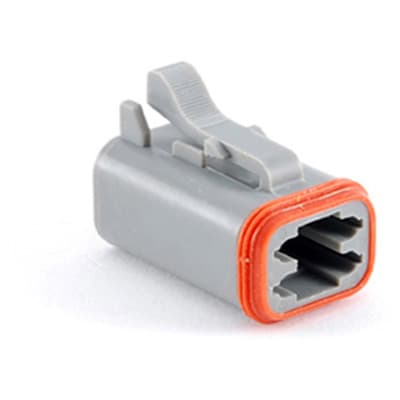 Amphenol Sine Systems - AT06-4S-RD01 - Plug Connector, 4 Way, Female, Reduced Diameter Seal (E ...