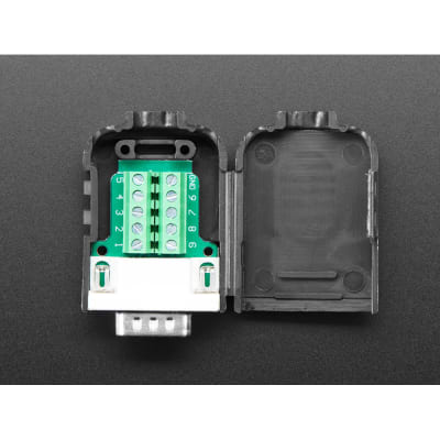 Adafruit Industries - 3123 - DE-9 (DB-9) Male Plug to Terminal Block ...