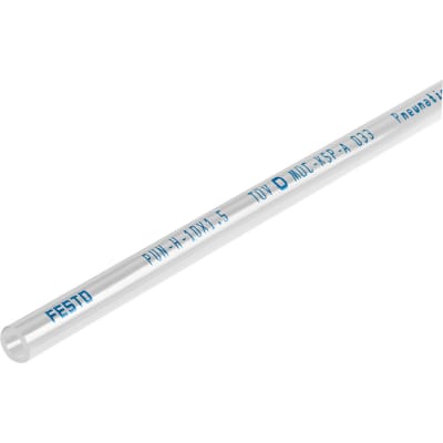 Festo - PUN-H-6X1-NT - Tubing, plastic, neutral, 1 EA1 Meter, 50M length, 6mmOD, TUV, food-safe - RS