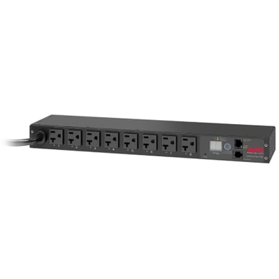 American Power Conversion (APC) - AP7901B - Power Strip, Switched Rack PDU, 120V 20A, 8 Out, 12 ...
