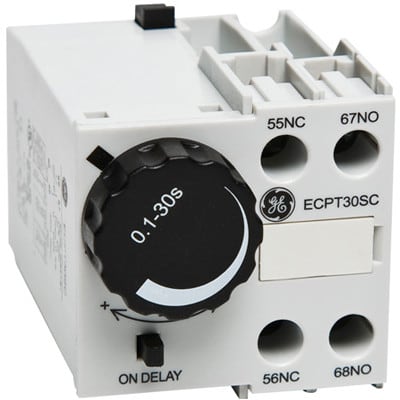 ABB Industrial Connections & Solutions - ECPT30SC - Efficor Pneumatic timer 0,1-30s Delay ON - RS