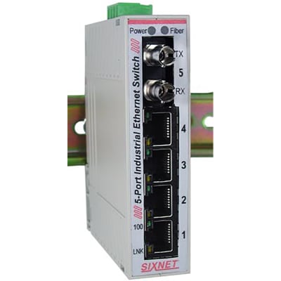 Red Lion Controls - SL-5ES-2ST - Ethernet Switch, Unmanaged, 5-port, 4 10/100Base-TX, 1 100Base ...