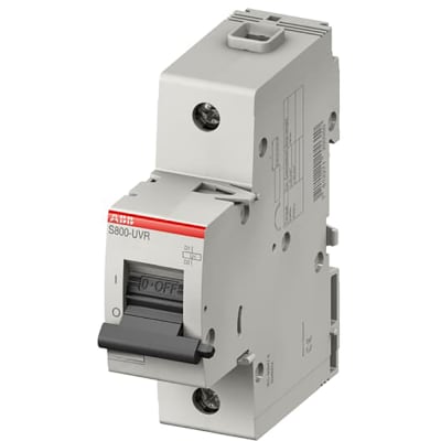 ABB - S800-UVR130 - Circuit Breaker, S500-S800 MINI S Under Voltage Release 11 - RS