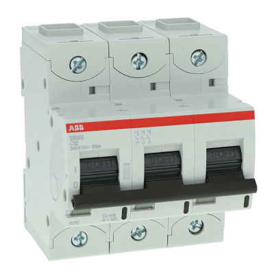ABB - S803S-C32 - Circuit Breaker S500-S800 MINI S MCB S800S 3P C 32A - RS