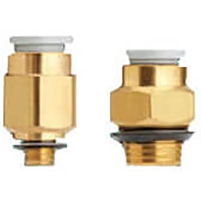 SMC Corporation - KQ2L06-U02A-X35 - One-Touch Fitting, 6 mm Tube Size, Male, UNI Thread, KQ2 ...
