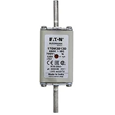 Bussmann by Eaton - 170M3813D - FUSE 125A 690V aR DIN 1 HSDNH - RS