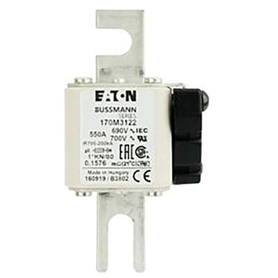 Bussmann by Eaton - 170M3122 - FUSE 550A 690V 1KN/80 AR UC - RS