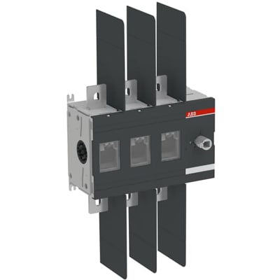 ABB - OT600U30 - Non-Fused Disconnect switch 600A 3 Poles 600VAC, Panel Mount , UL98 - RS