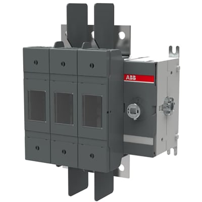 ABB - OS100GJ30 - Fusible Disconnect switch 100A 3 Poles 600VAC, DIN Rail / Panel Mount,J Fuse ...