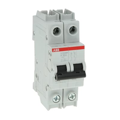 ABB - S202MR-K16 - MCB S200MR RTT 2P K 16A SUPP - RS