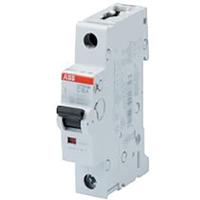 ABB - ST202M-K10 - Circuit Breaker, Miniature, DIN Rail Mount, K Curve, 2 Pole, 10A - RS