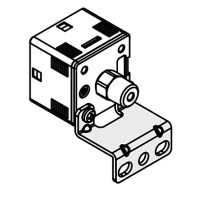 SMC Corporation - ZS-46-A2 - BRACKET B, ISE20 SERIES - RS