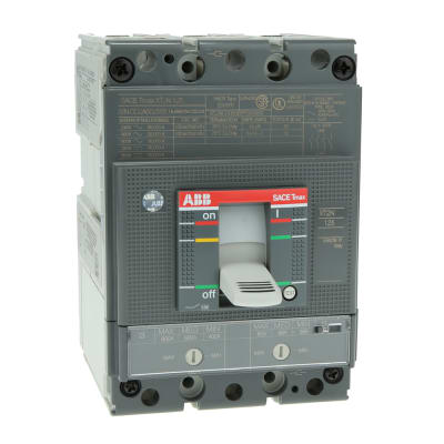 ABB - XT2NU3080BFF000XXX - XT2 125A Frame 3P Thermal/Magnetic Adjustable 25k -480V w/o Lugs 80 ...