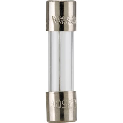 Eaton Electronics - BK/S506-250-R - Fuse, Slow Blow, Glass, 5mm x 20mm, 250mA, 250VAC, Holder ...