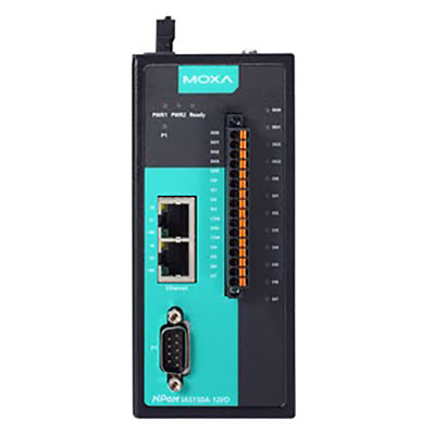 Moxa - NPort IA5150A-12I/O - Industrial Device Server,1 RS-232/422/485 ...