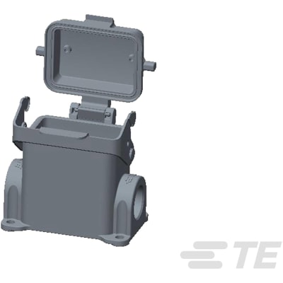 TE Connectivity - T1620063216-000 - Heavy Duty Power Connector, H6B-SDR-2PG16 - RS