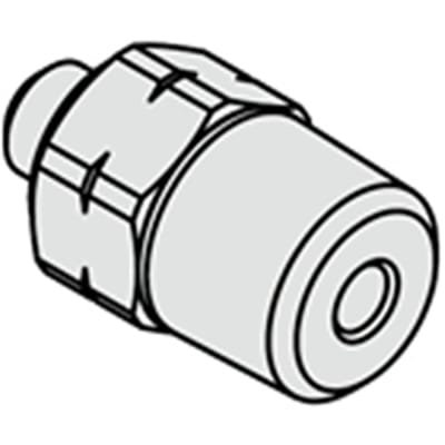 SMC Corporation - ZS-46-N2 - PIPING ADAPTER, 1/8NPT - RS