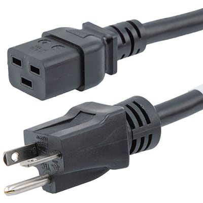 L-com - N520P-C19-20-10F - Power Cord, N5-20P Male to C19 Female, 10ft, N520P Series - RS
