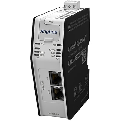 HMS Industrial Networks - AB9000-B - Anybus Modbus TCP/IP Master to EtherCAT Slave - RS
