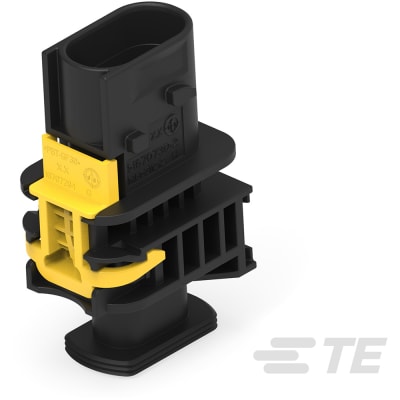 TE Connectivity - 1-1670730-2 - Housing for Male Terminal, Wire-to-Wire, 2 Position, Centerline ...