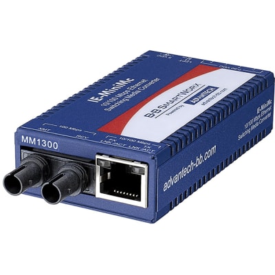 Advantech - IMC-350I-MMST - Fiber Media Conversion, IE-MiniMc Series Module, TP-TX/FX-MM1300-ST - RS