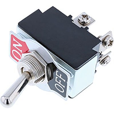 Switch Components - TB2-2B-DC-4 - Switch, Toggle, 4P DPST OFF-(ON ...
